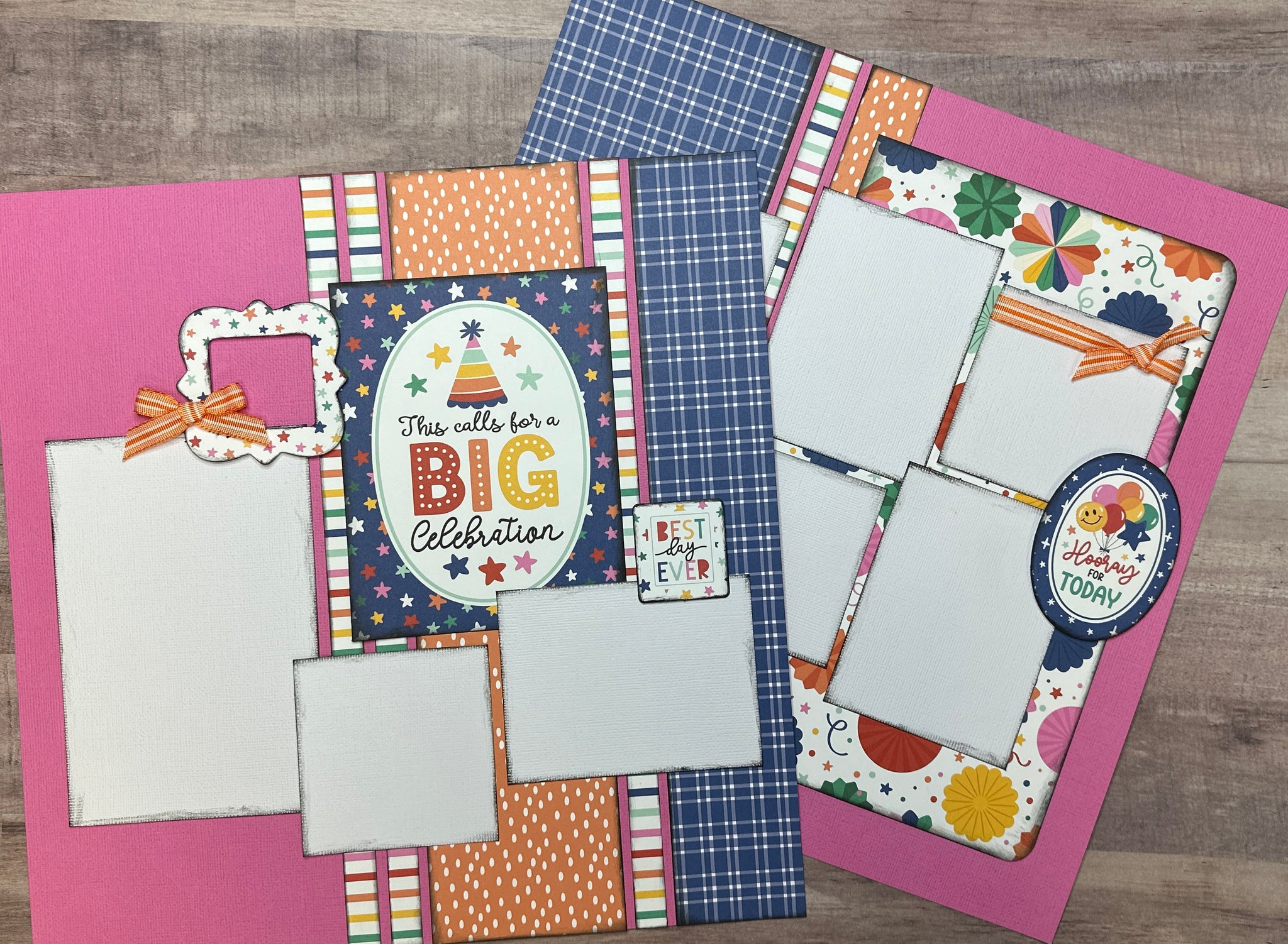 This Calls For A Big Celebration, Birthday/Congratulations Themed 2 Pa ...