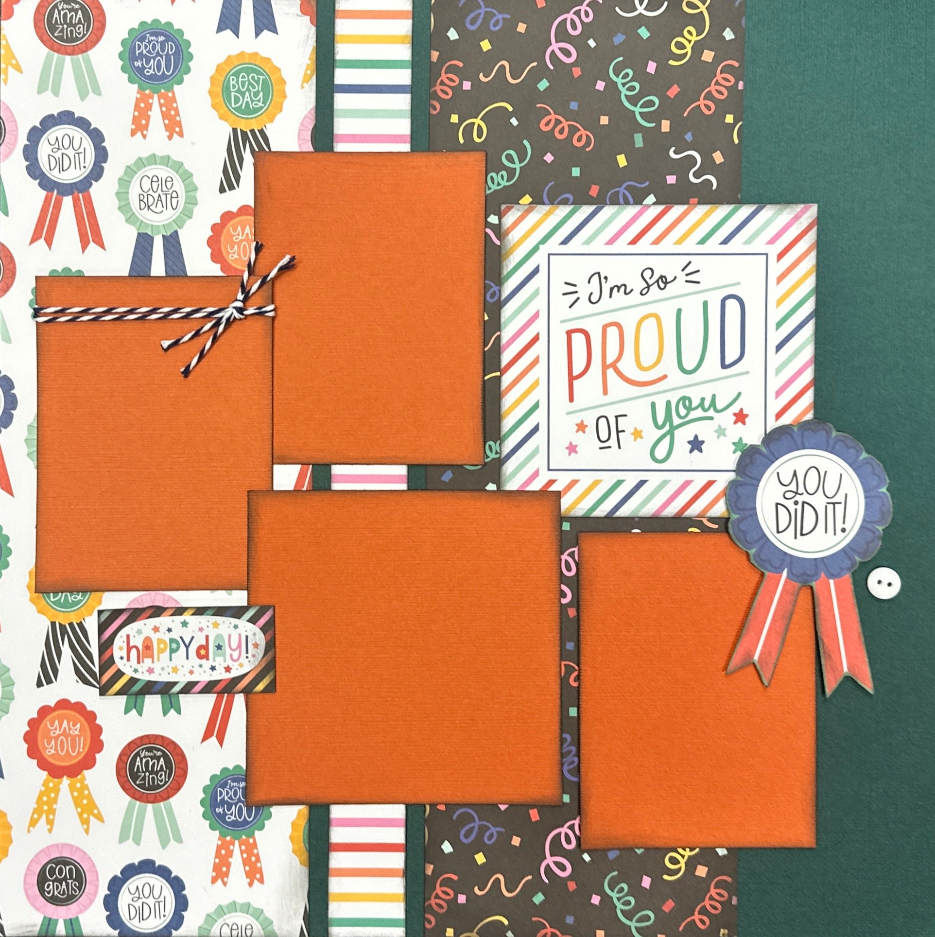 Wow! How Are You So Amazing, Birthday/Congratulations Themed 2 Page Sc ...