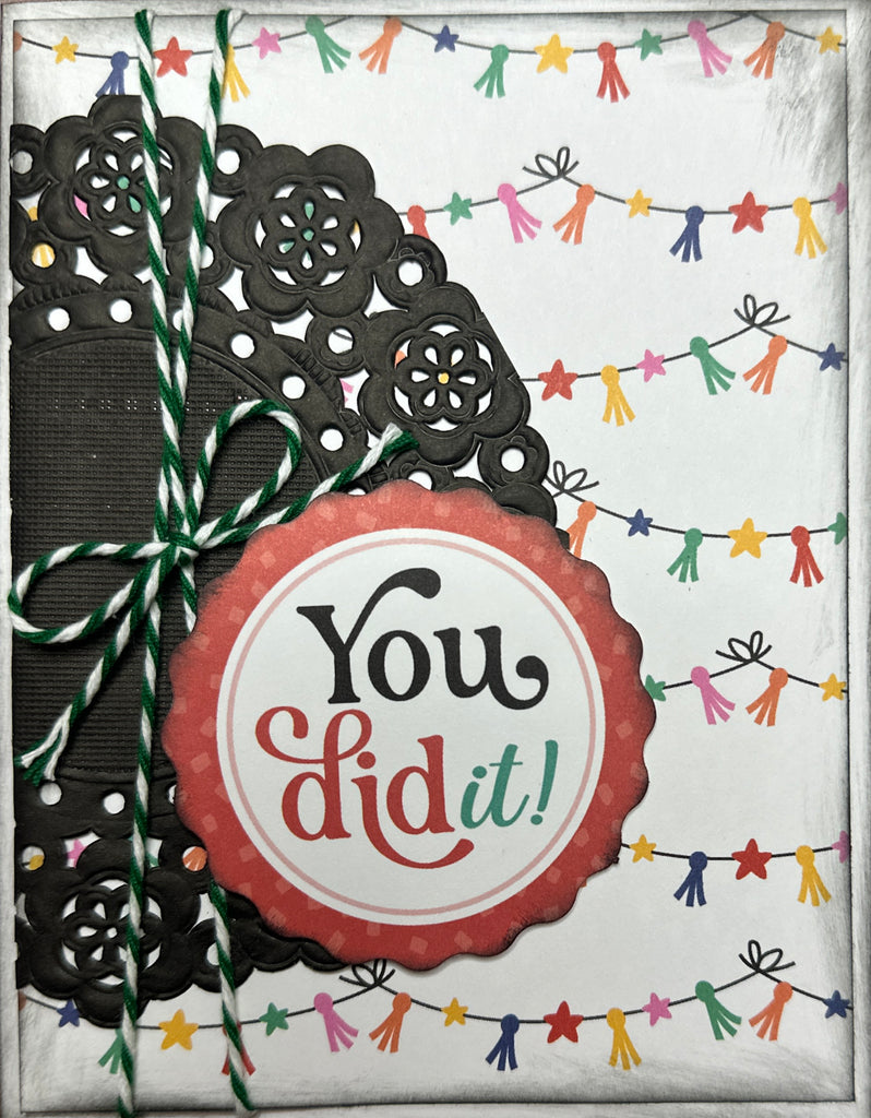 Hooray, Congrats, Bravo! Card Making Set, 4 pack DIY Card Kit congrats ...