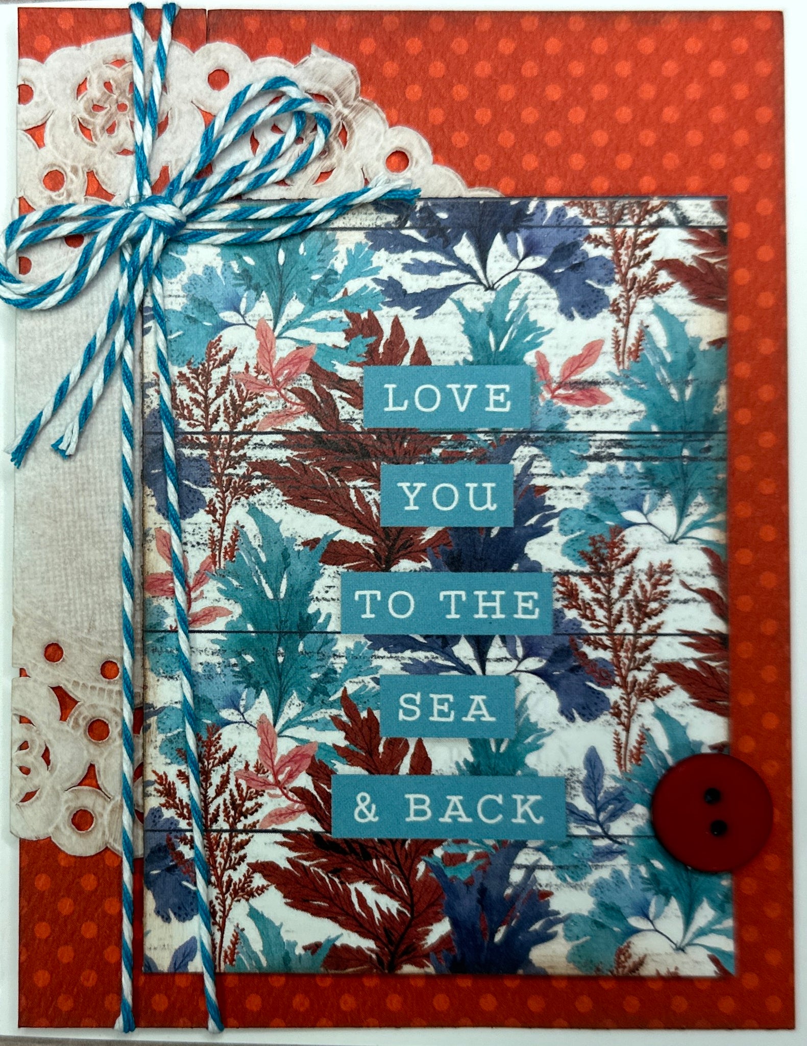 Ahoy Matey! General Coastal themed Card Making Set, 4 pack DIY, Card C ...