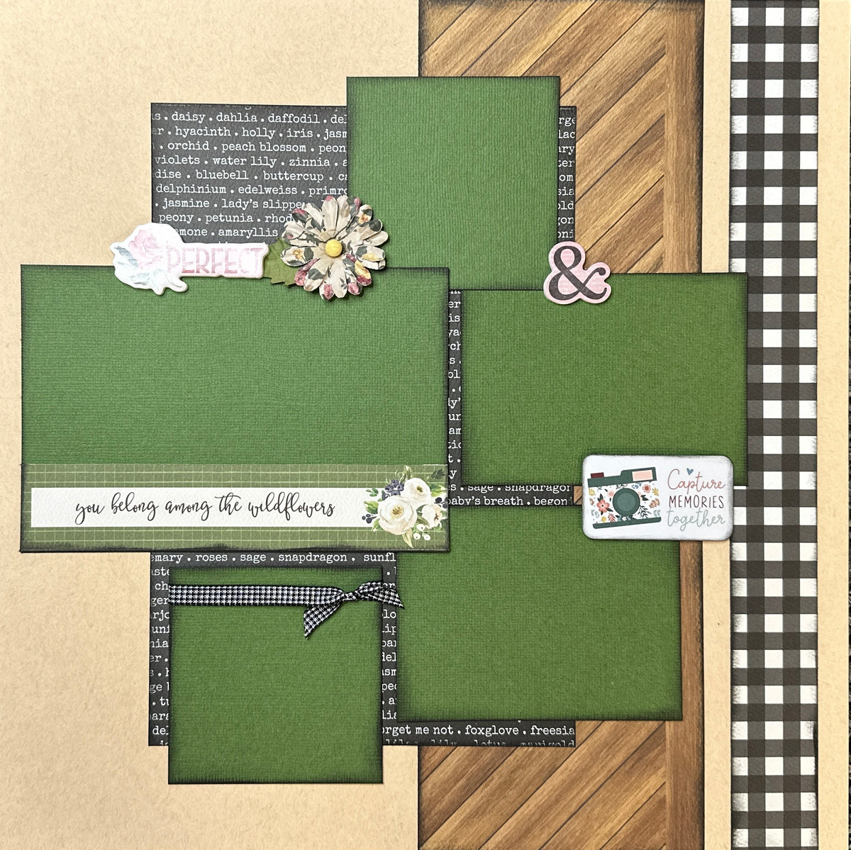 Planting A Seed Is Believing In Tomorrow, Spring/Family themed 2 Page ...