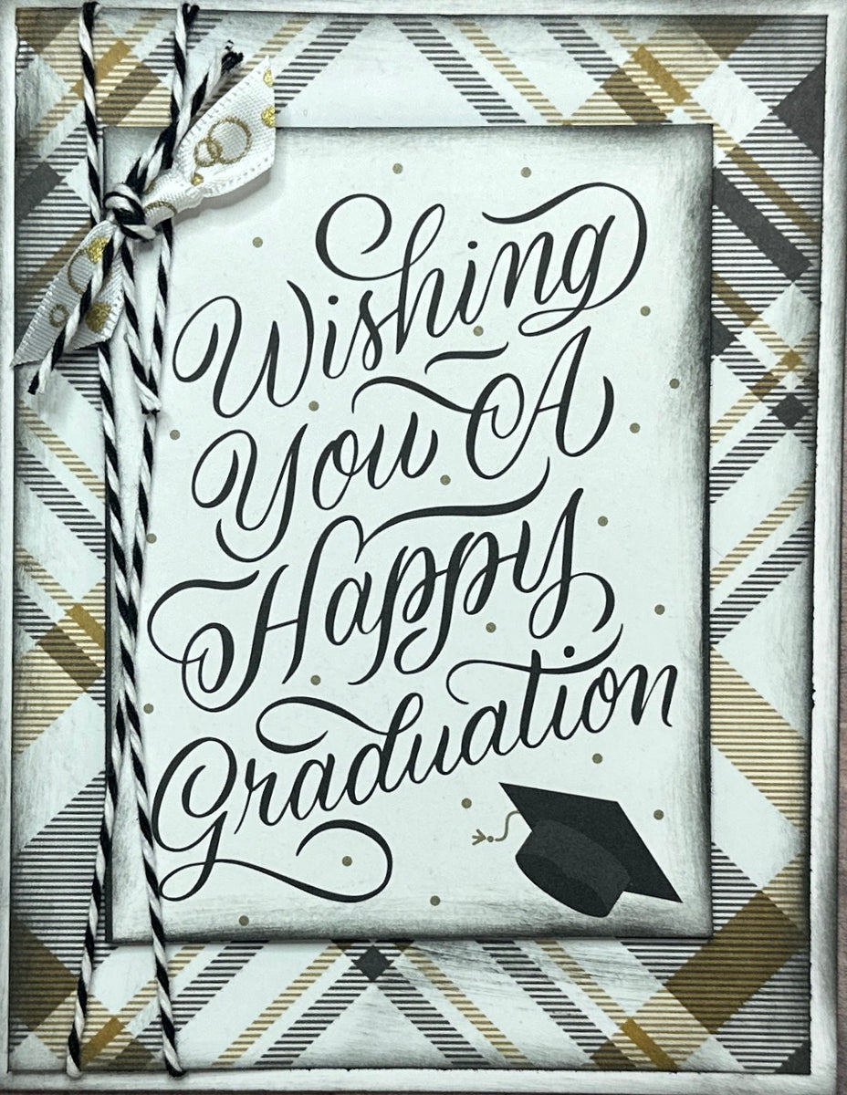 Congrats Grad, Graduation Themed DIY Card Making Kit, graduation craft ...