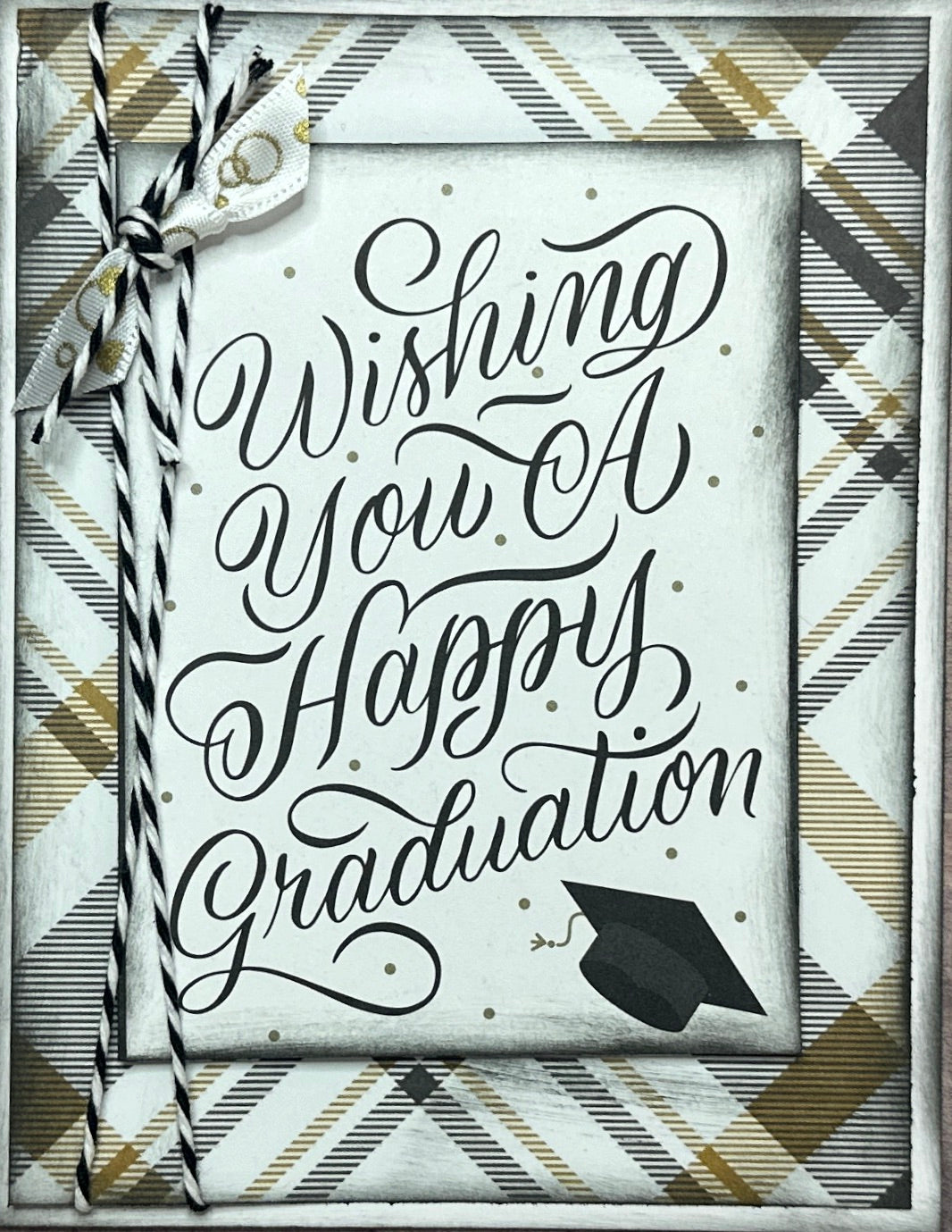 Congrats Grad, Graduation Themed DIY Card Making Kit, graduation craft ...