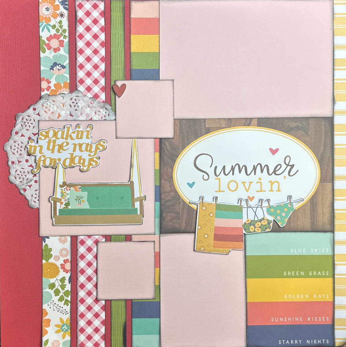 Go Team - Basketball, Basketball Themed 2 page Scrapbooking layout kit ...