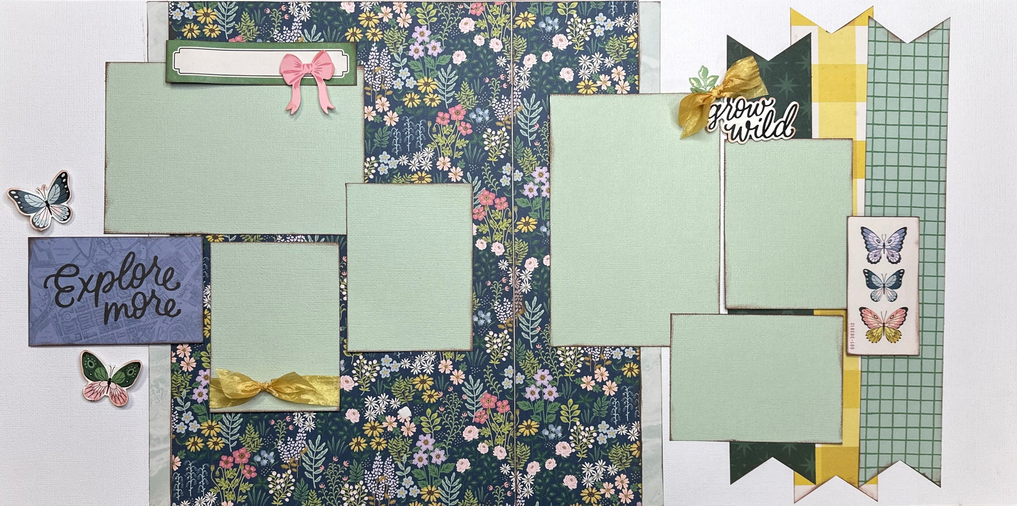 Explore More, General Themed 2 Page Scrapbooking Layout Kit, General s – Crop-A-Latte