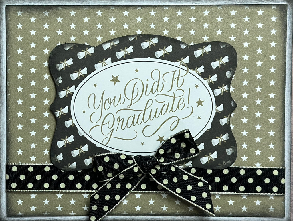 The Best Is Yet To Come, Graduation Themed DIY Card Making Kit, gradua ...