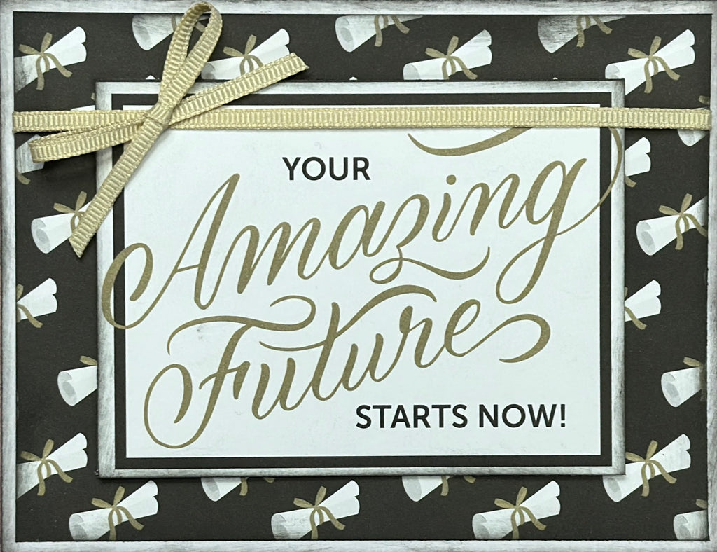 The Best Is Yet To Come, Graduation Themed DIY Card Making Kit, gradua ...